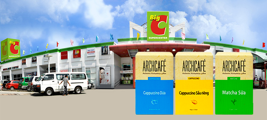 Archcafé is now available at Big C nationwide. - Archcafé